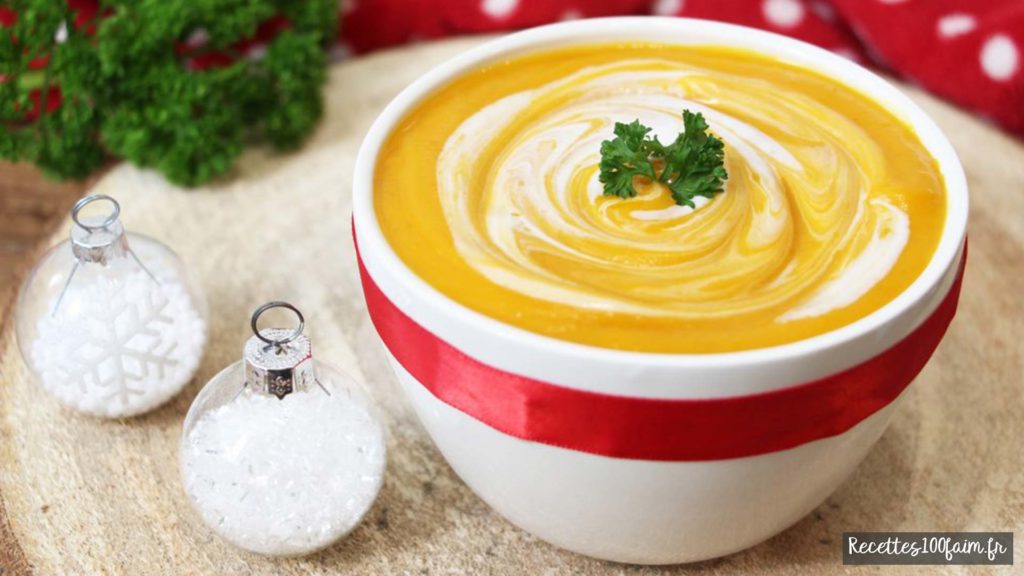 Recette de velouté butternut curry & coco | Recettes100faim
