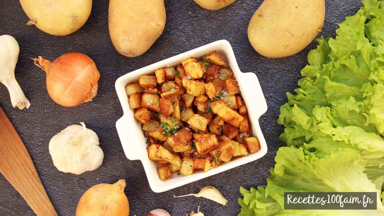 Pommes de terre rissolées (à la poêle) | Recettes100faim