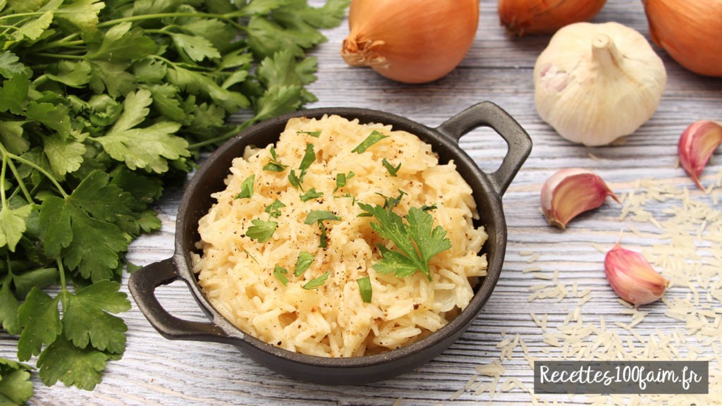 Recette du riz pilaf (parfumé et savoureux) | Recettes100faim