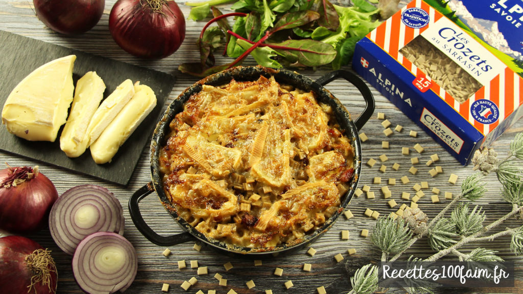 Recette de la croziflette (tartiflette au crozets) | Recettes100faim